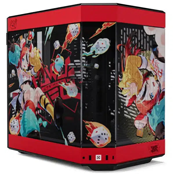 BOITIER PC GAMER HYTE Y60 EDITION OURO KRONII ROUGE MT/SANS ALIM/ATX ...